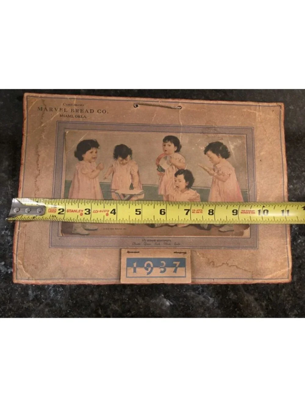 Marvel Bread Co | Art | 937 Marvel Bread Co Advertising Calendar Dionne ...